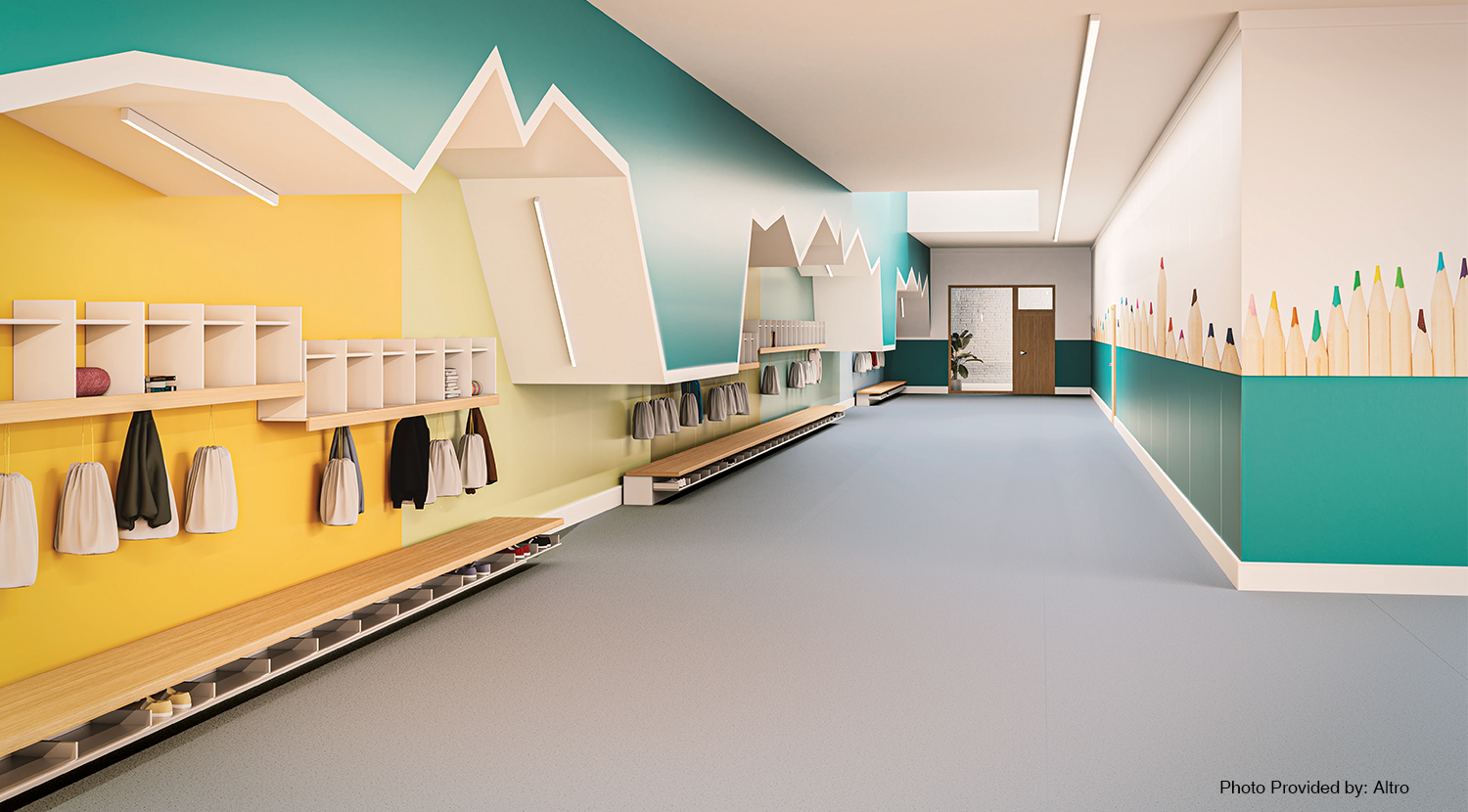 RGO Flooring; Wall Protection for Hygienic solutions and impact protection