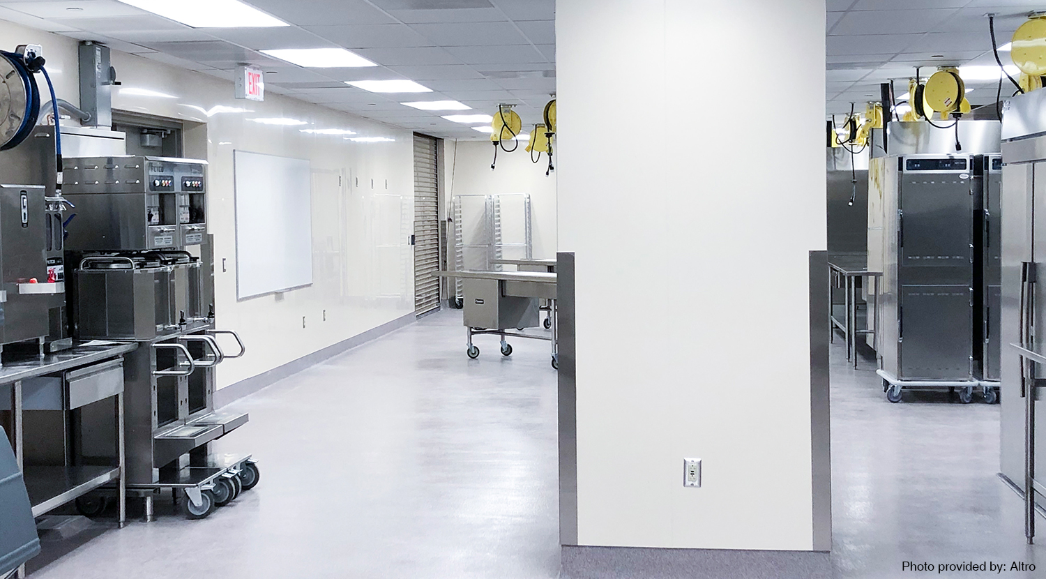 RGO Flooring; Wall Protection for Hygienic solutions and impact protection